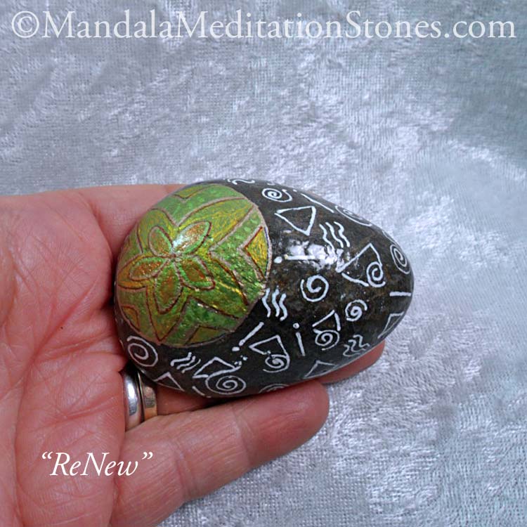 Mandala Meditation Stones – Hand-painted, Original Designs by The ...